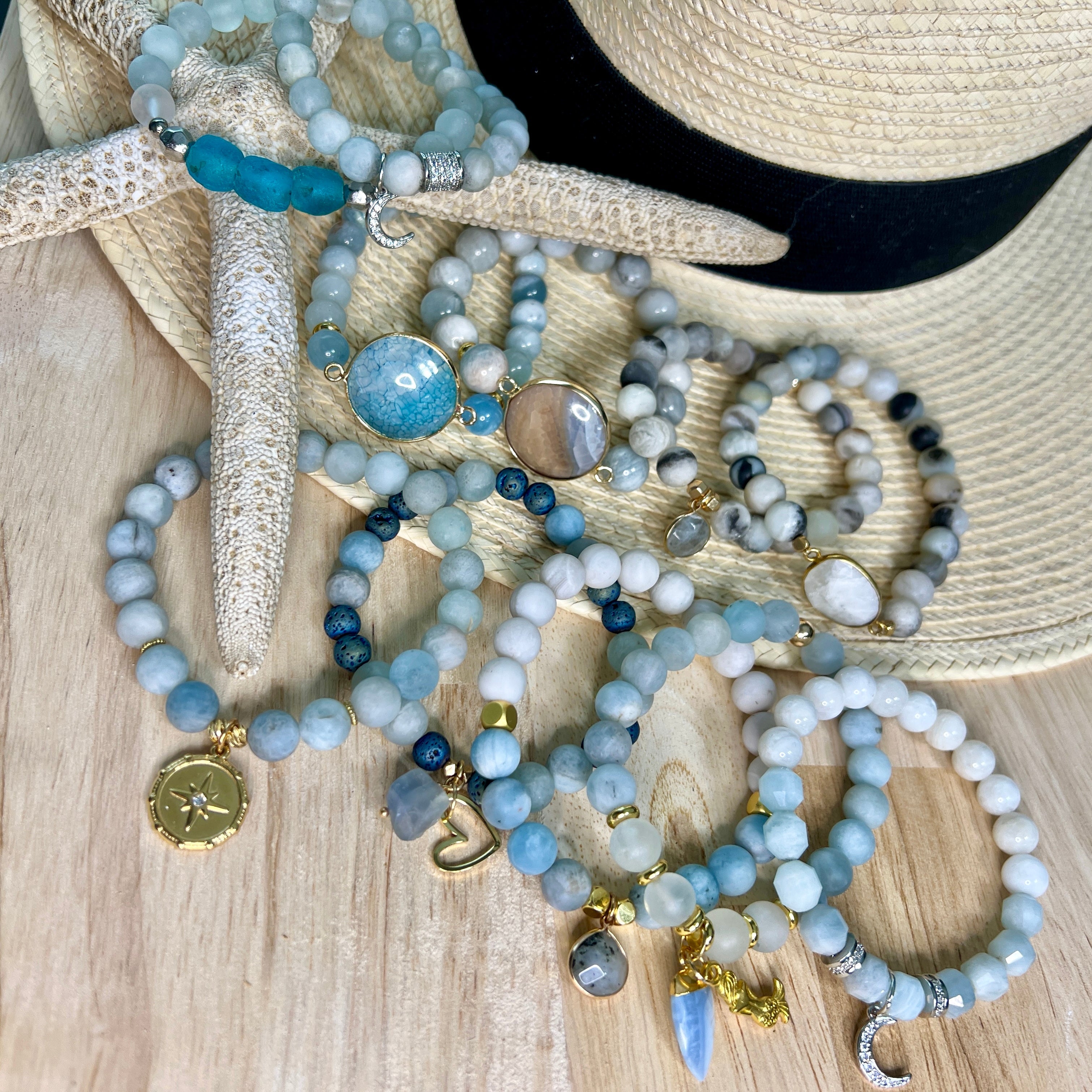 Aquamarine Collection – Opal Tides