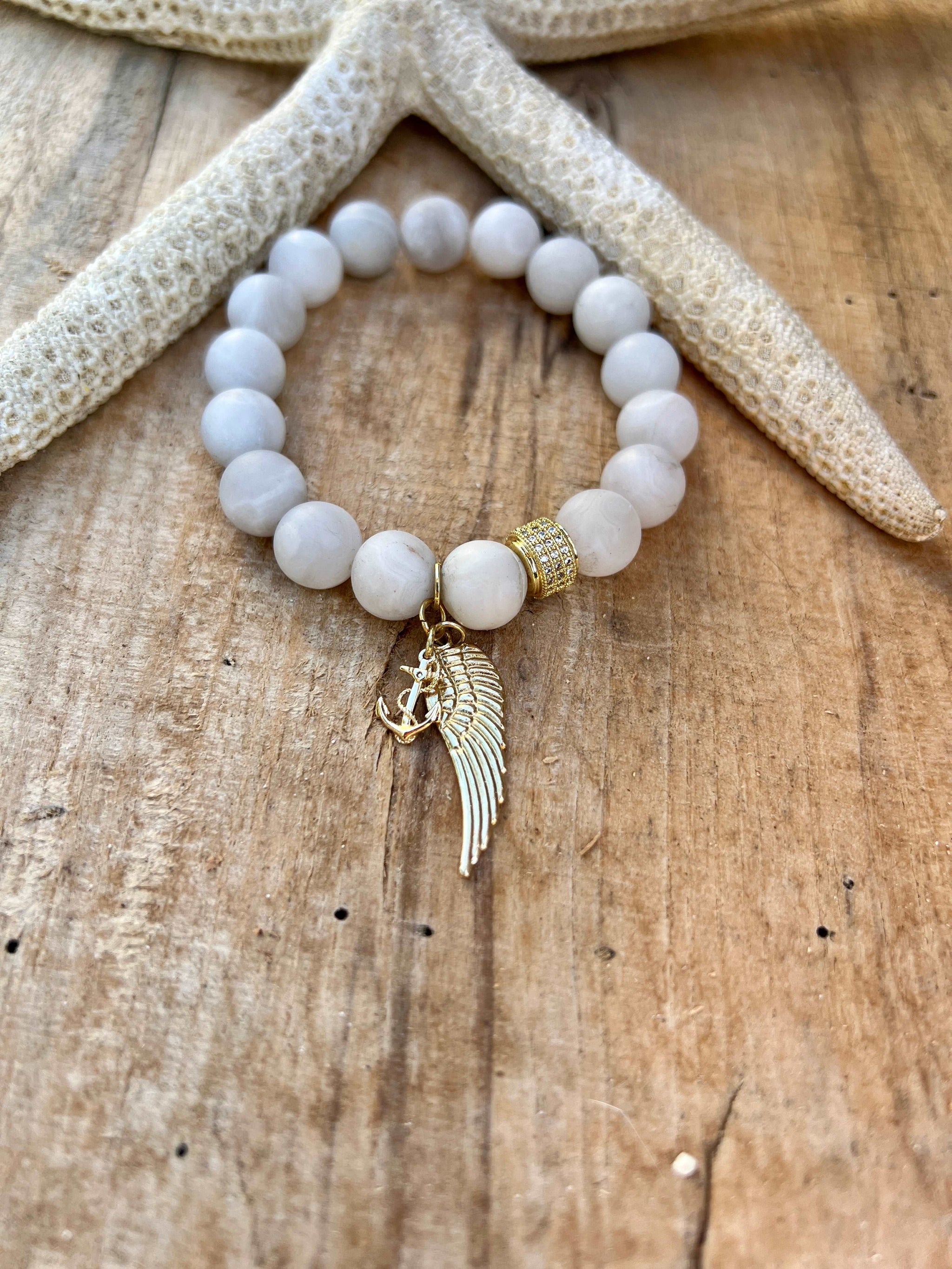 Guardian Angel Bracelet- This Guardian Angel Bracelet is the perfect acc – Opal Tides